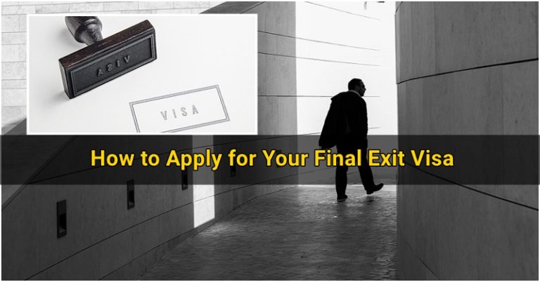 How to Apply for Your Final Exit Visa | Saudi Arabia OFW
